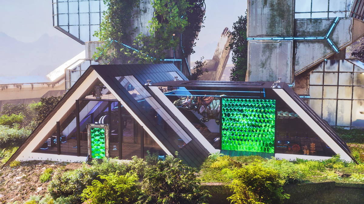 Etholdir All-in-One Modern Tek A-Frame - ARK Building Template
