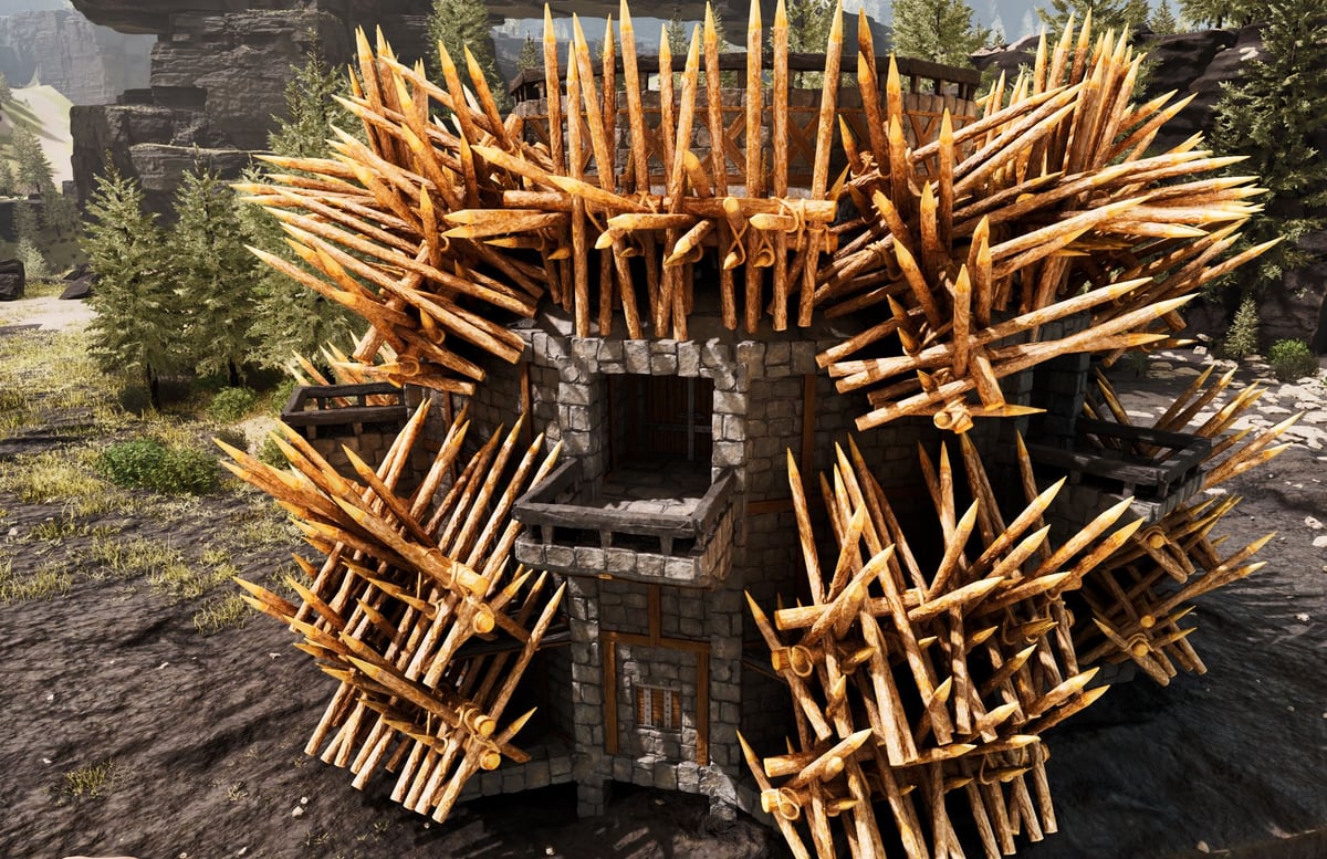 Pixeleen's Stone Porcupine - ARK Building Template
