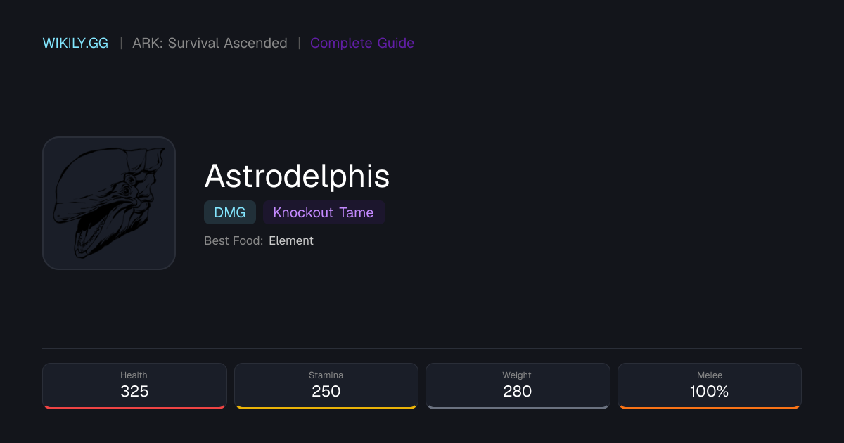 Astrodelphis - ARK: Survival Ascended