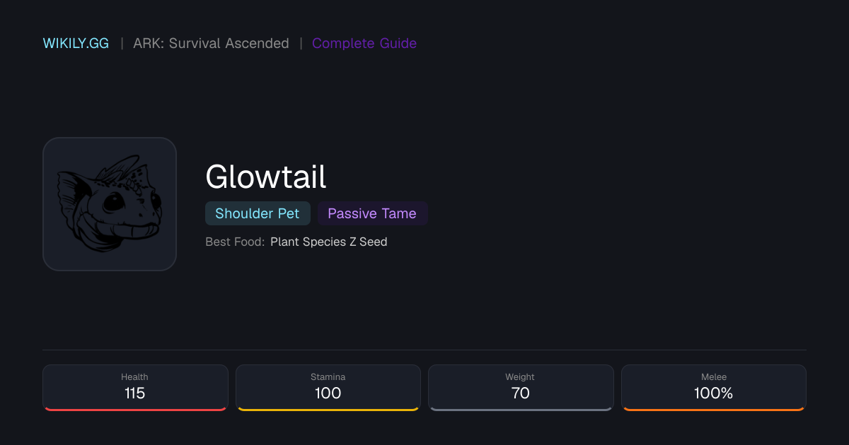 Glowtail - ARK: Survival Ascended