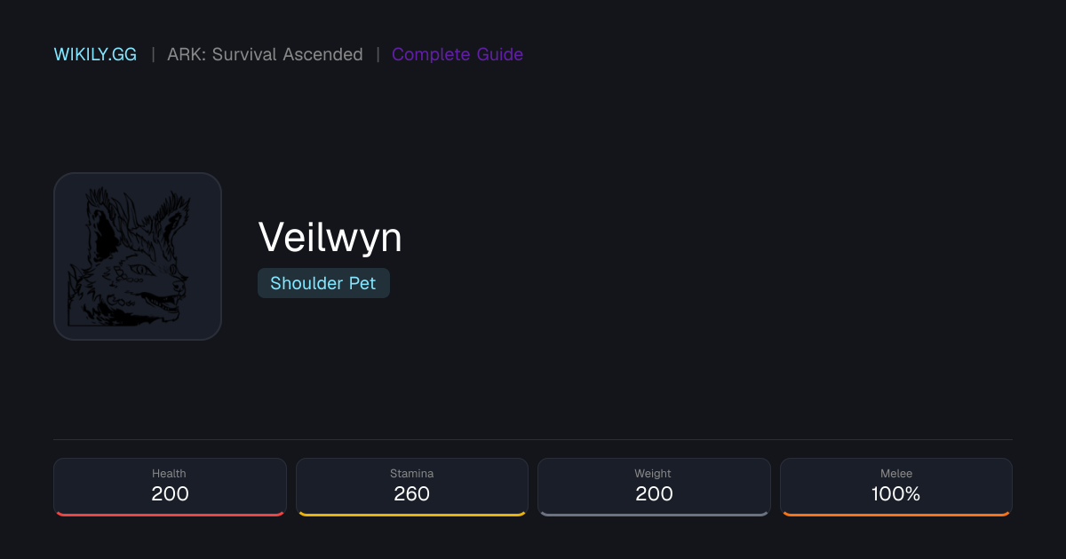 Veilwyn - ARK: Survival Ascended
