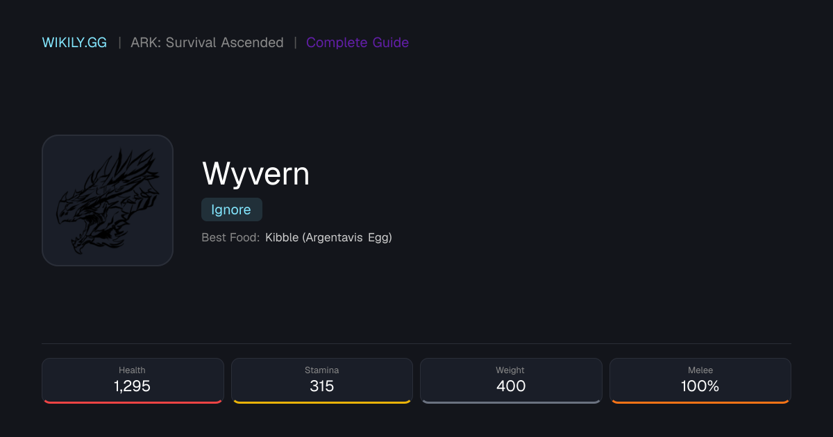 Wyvern - ARK: Survival Ascended