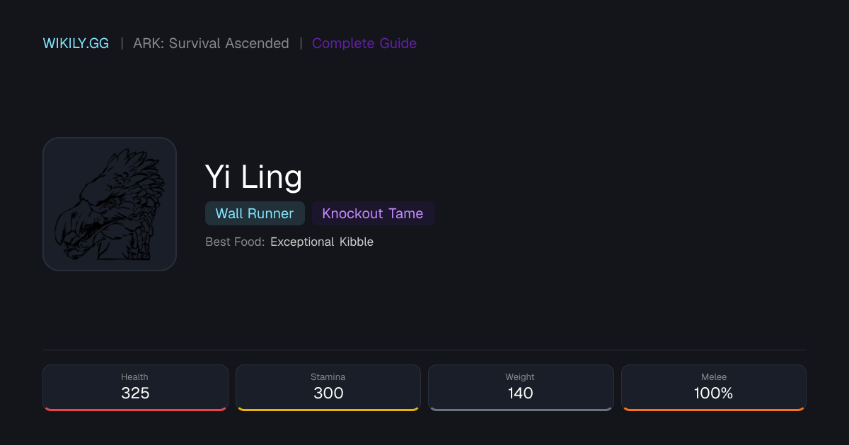 Yi Ling - ARK: Survival Ascended