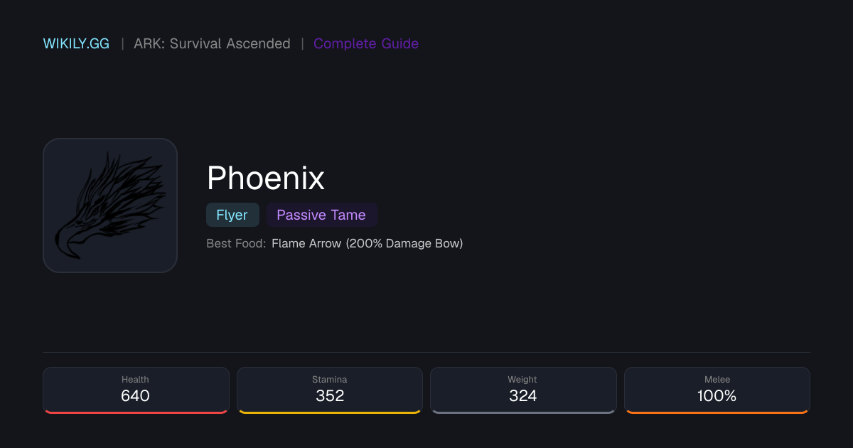 Phoenix - ARK: Survival Ascended